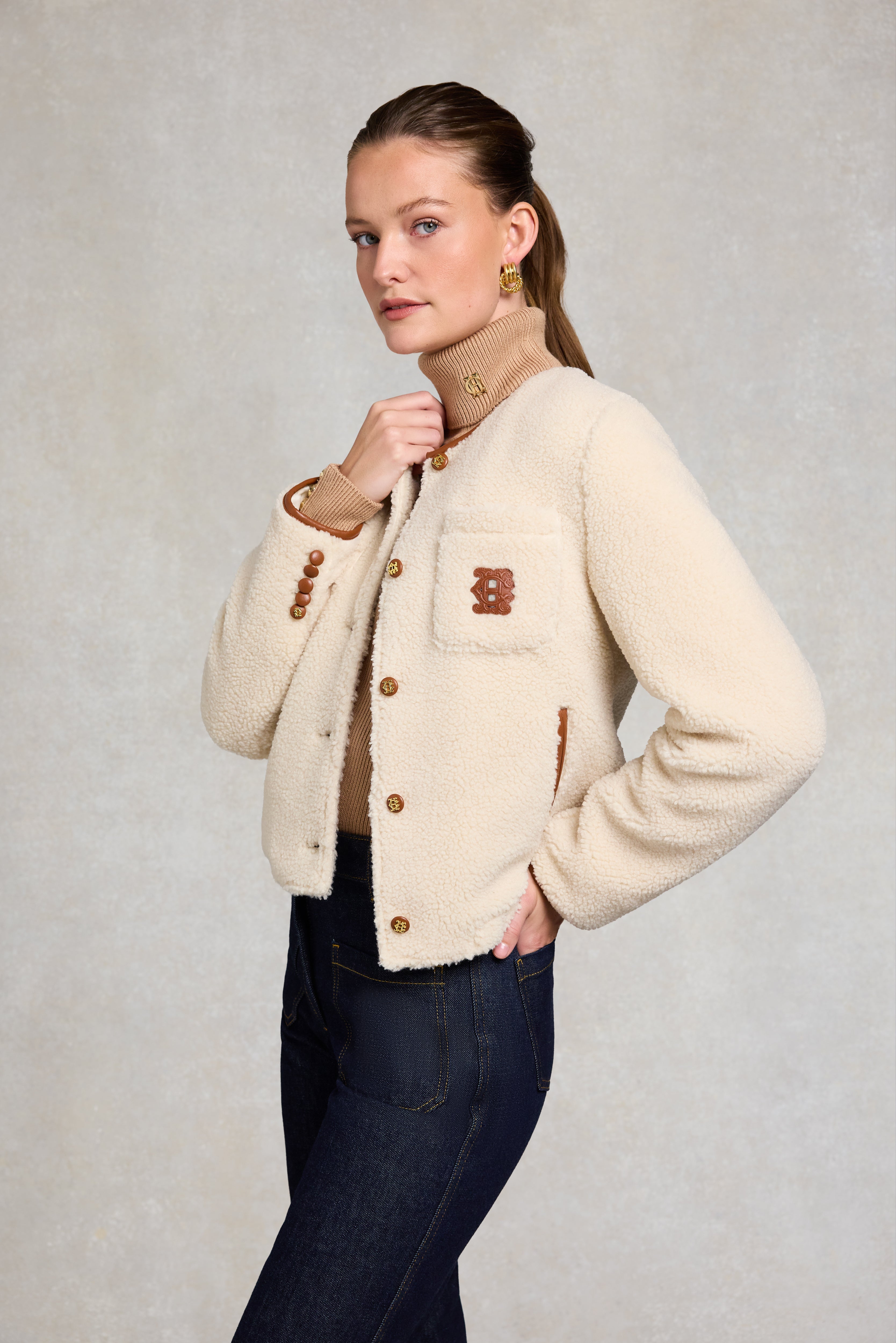 Alcroft Jacket (Natural) – Holland Cooper US
