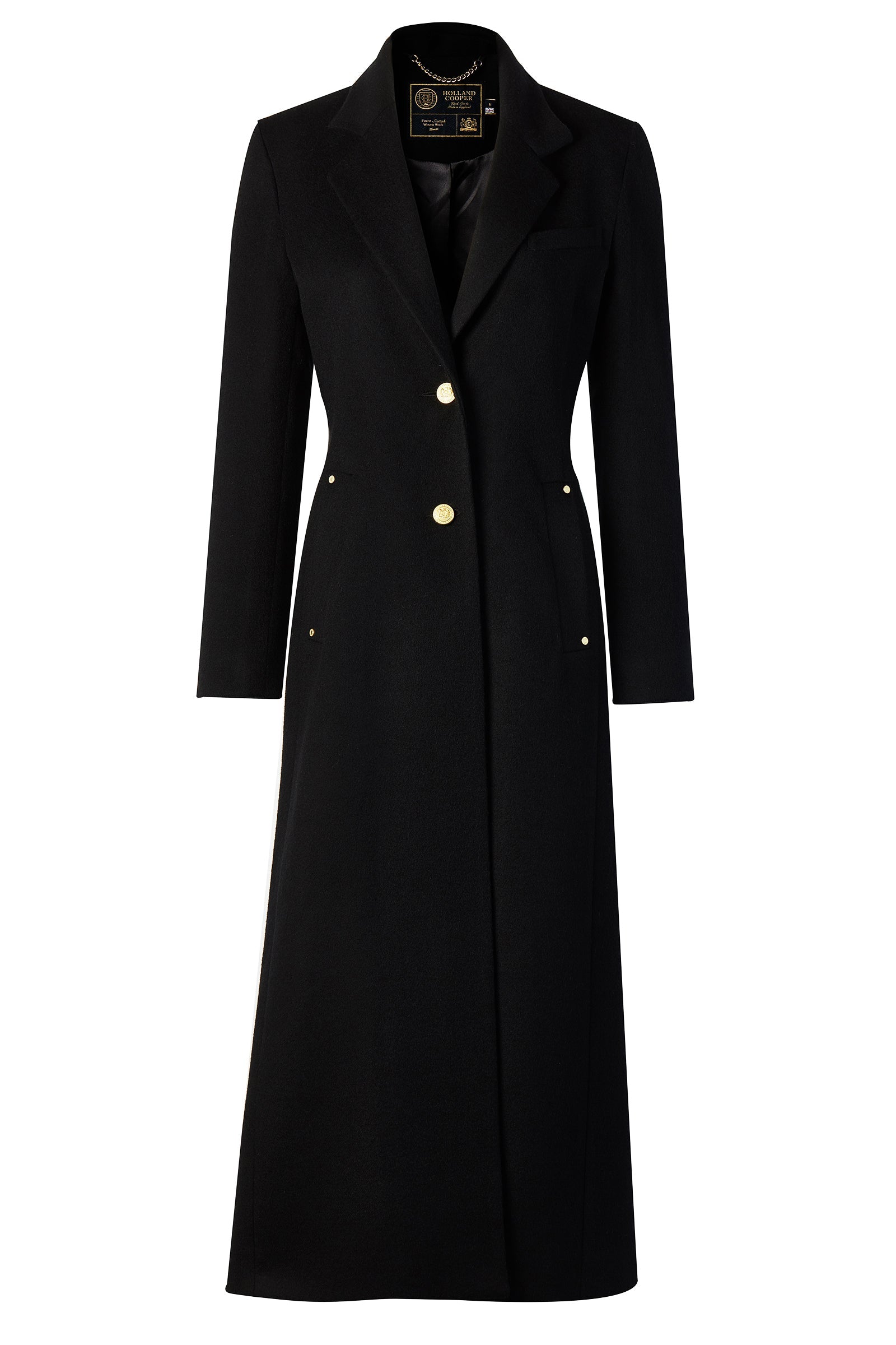 Full Length Regency Coat (Soft Black) – Holland Cooper US
