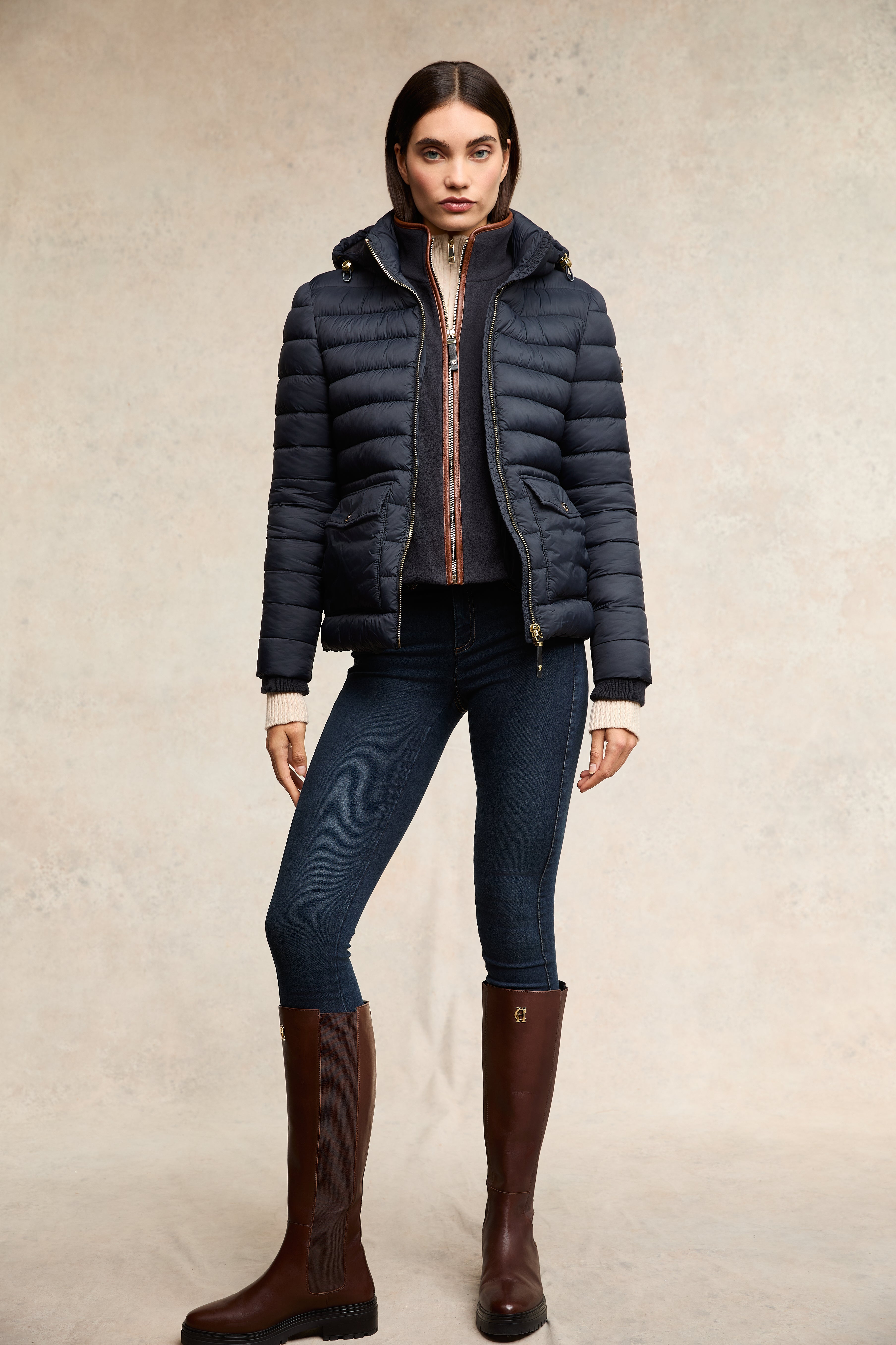 Pearson Hybrid Jacket (Ink Navy) – Holland Cooper US