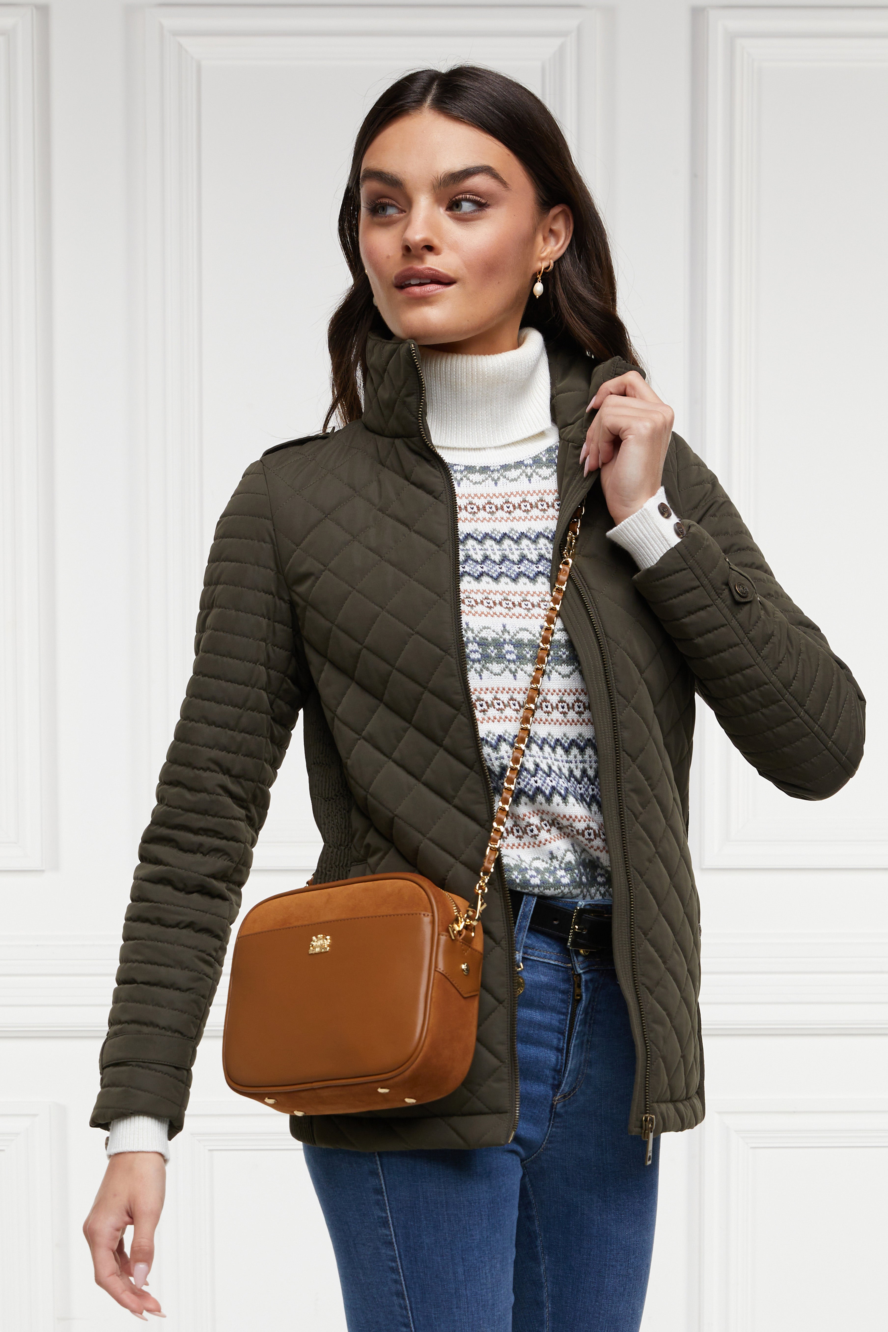 Soho Camera Bag (Tan Suede) – Holland Cooper US